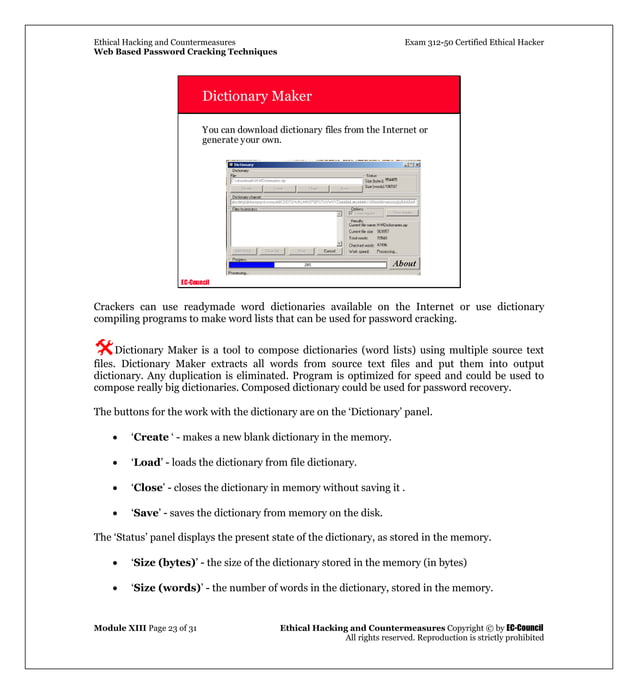 Module 13 (web based password cracking techniques) | PDF | Internet | Computing