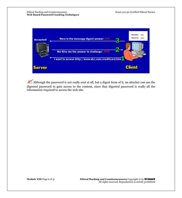 Module 13 (web based password cracking techniques) | PDF | Internet | Computing