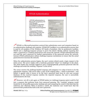 Module 13 (web based password cracking techniques) | PDF