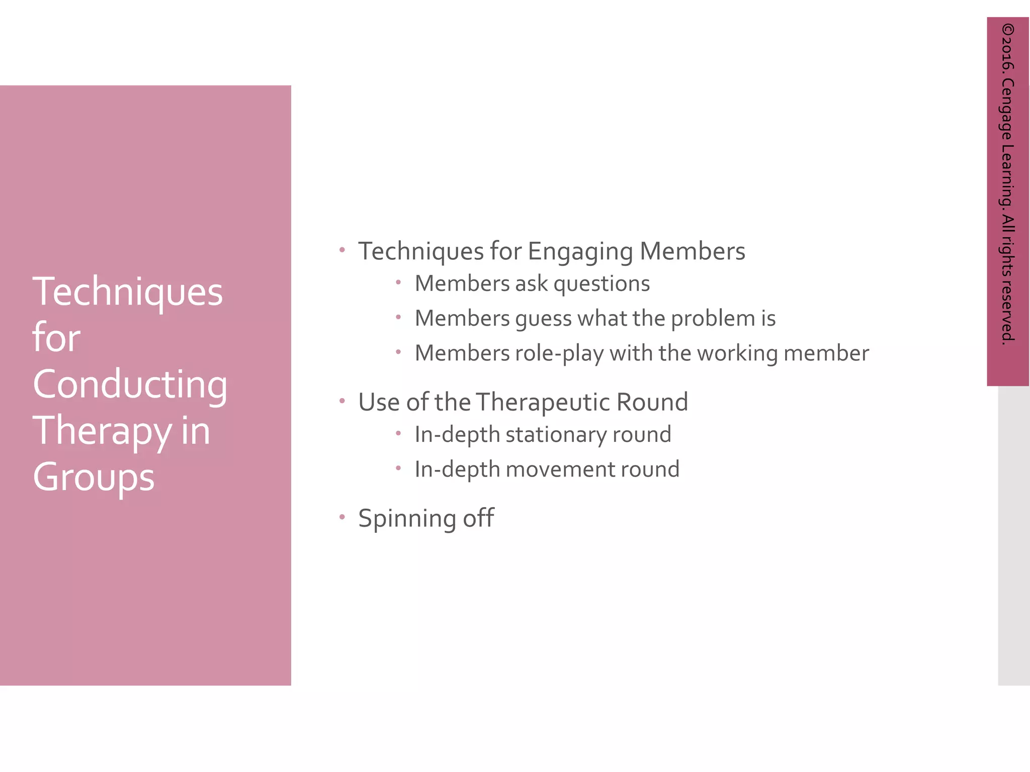 Module 14 counseling and therapies in groups | PPT