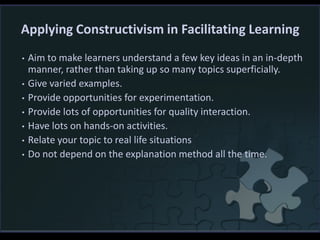 Module 14 ~ Constructivism | PPTX