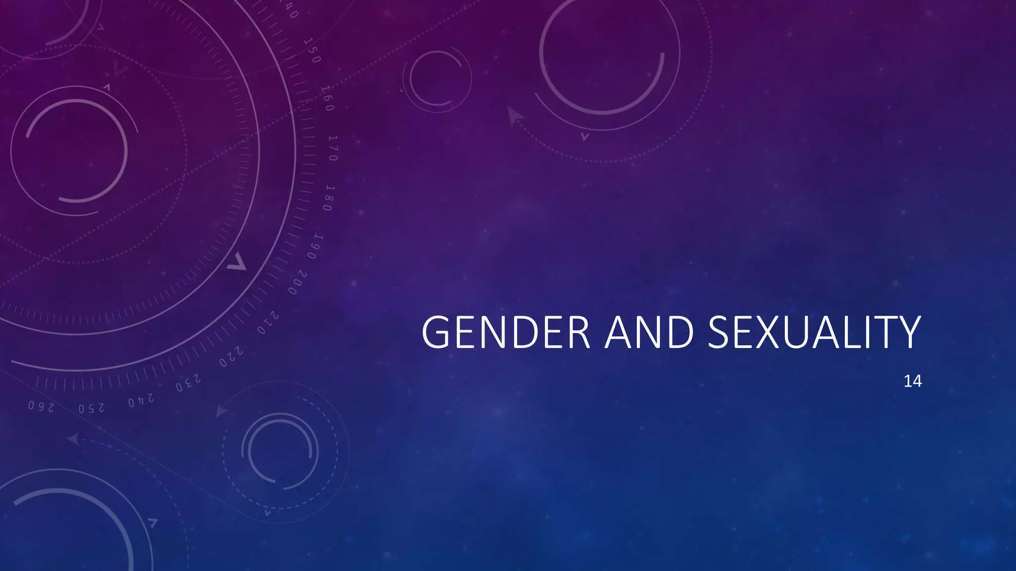 Child Psychology Module 14 Gender and Sexuality | PPT