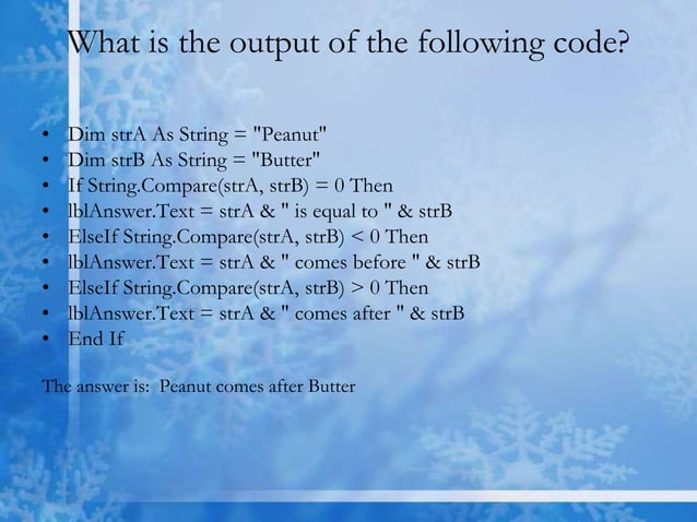 Computer Programming Module 14 Review Math Functions And Strings Ppt