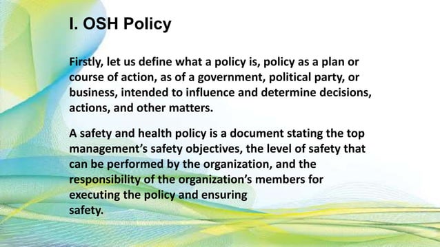 Module 15 BOSH.ppt.pptx | First Aid | Injuries