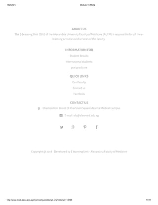 Module 15 mcq | PDF