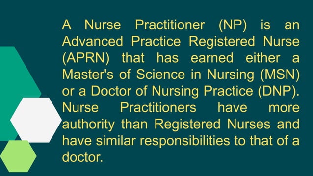 Roles and Responsibilities of Nurse Practitioner | PPTX
