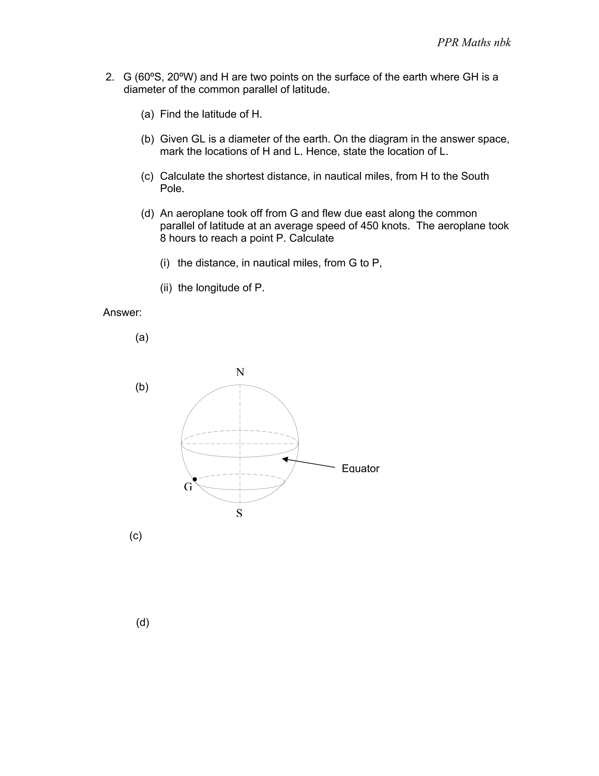 Module 16 Earth As A Sphere | PDF