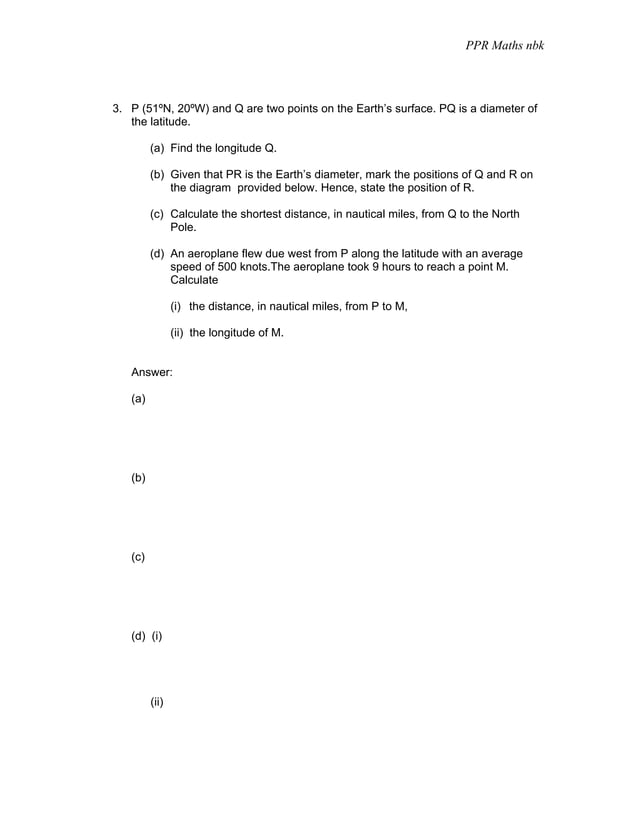 Module 16 Earth As A Sphere | PDF
