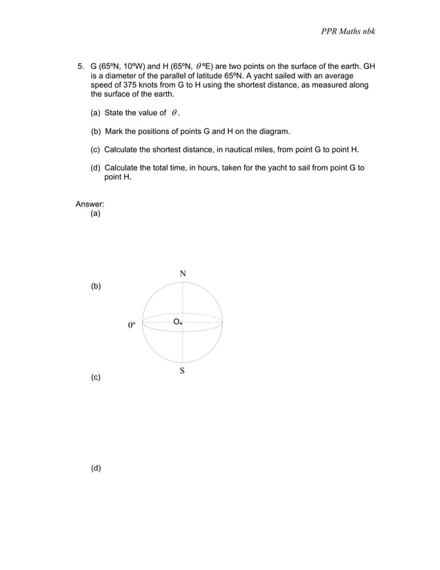 Module 16 Earth As A Sphere | PDF