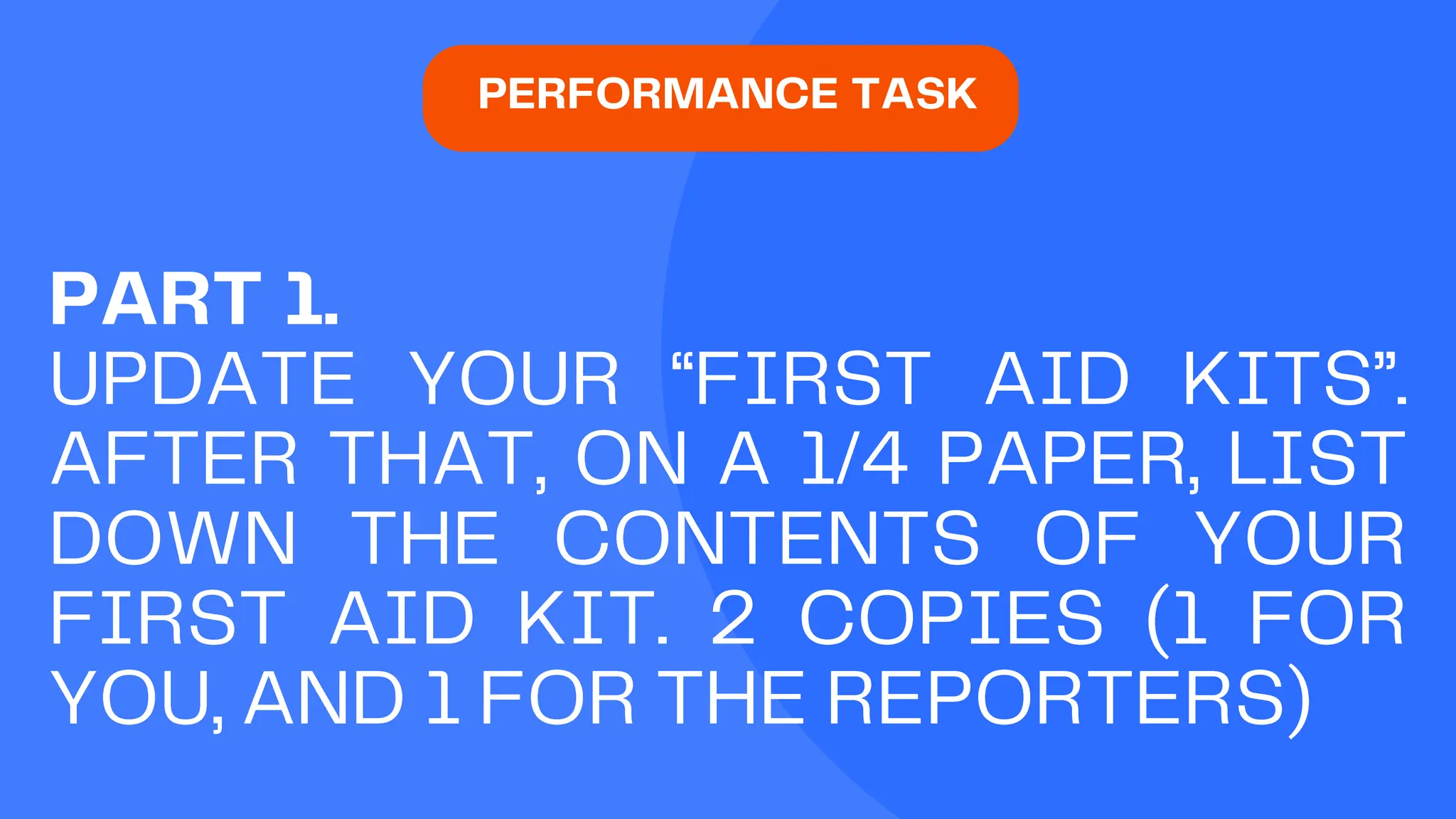 "DISASTER READINESS AND RISK REDUCTION: Family Survival Kits and DRR ...