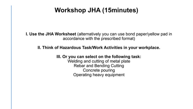 00007MODULE 16 JHA safety officer training | PPTX