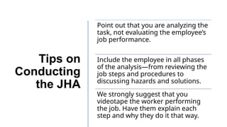 00007MODULE 16 JHA safety officer training | PPTX