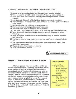 Module 16 sound | PDF