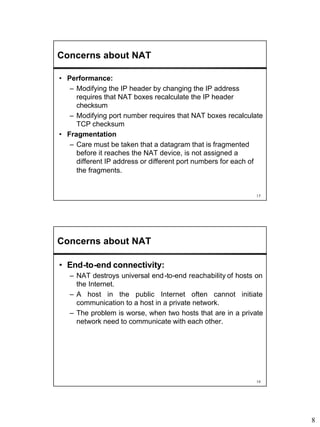 Module17 nat v2 | PDF | Computer Networking | Computing