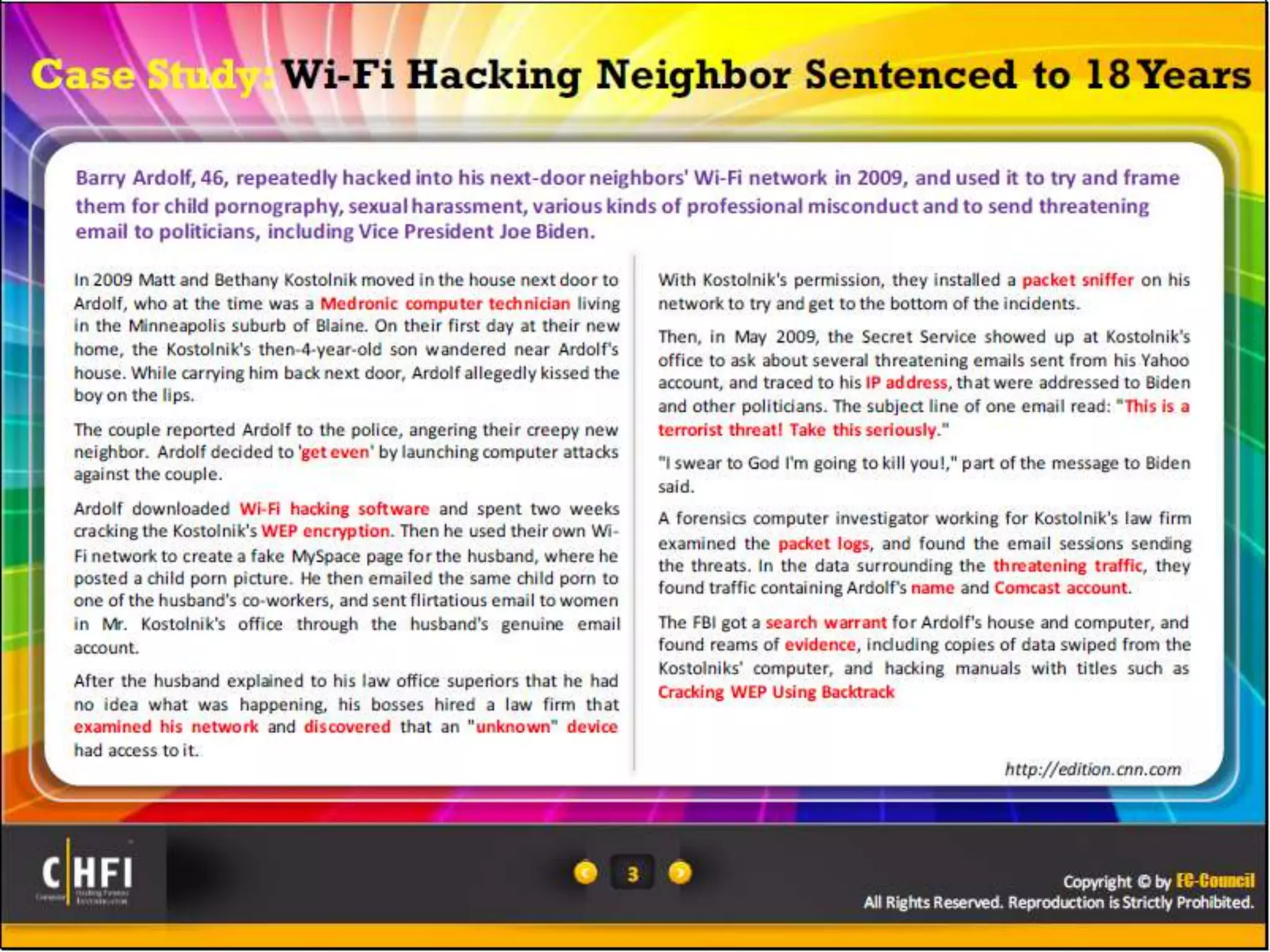 Module 17 investigating wireless attacks | PPTX