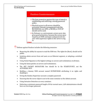 Module 17 (novell hacking) | PDF | Operating Systems | Computer Software and Applications
