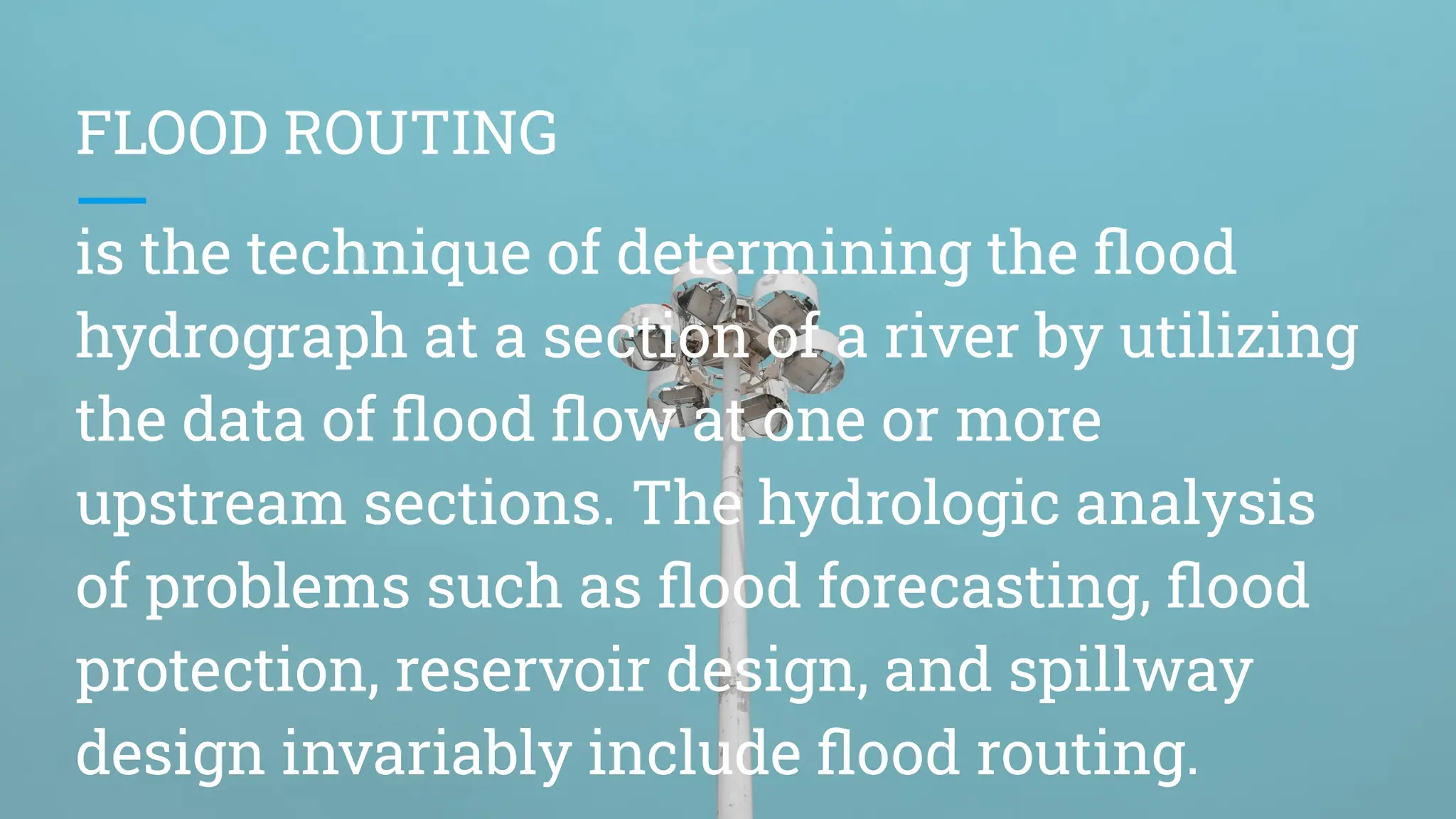 MODULE 19 - HYDRAULIC METHOD OF FLOOD ROUTING.pdf