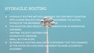 MODULE 19 - HYDRAULIC METHOD OF FLOOD ROUTING.pdf