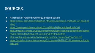 MODULE 19 - HYDRAULIC METHOD OF FLOOD ROUTING.pdf