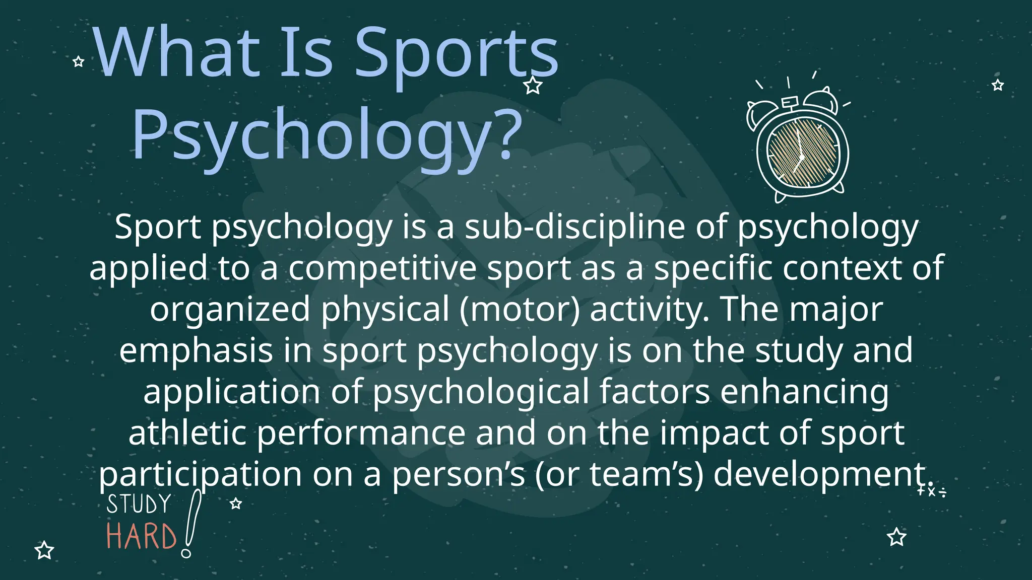 MODULE 19 - MODULE I Sports Psychology.pptx