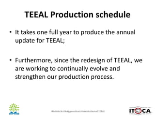 Background to the TEEAL programme | PPTX