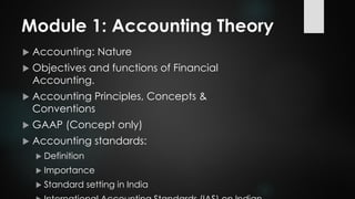 Module 1 accounting theory.pdf | Business Accounting & Finance | Business