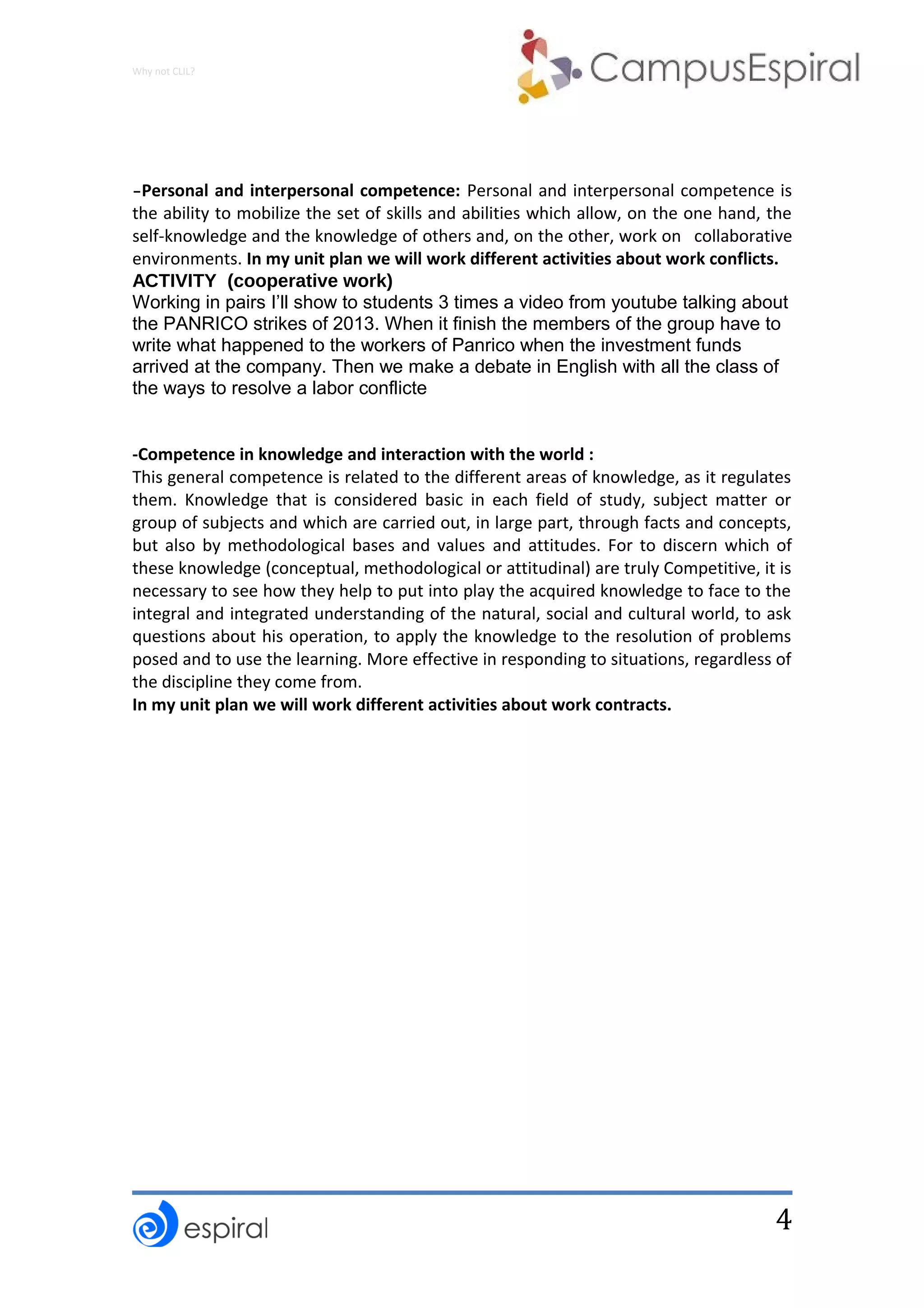 Module 1 activity clil unit plan template | DOC