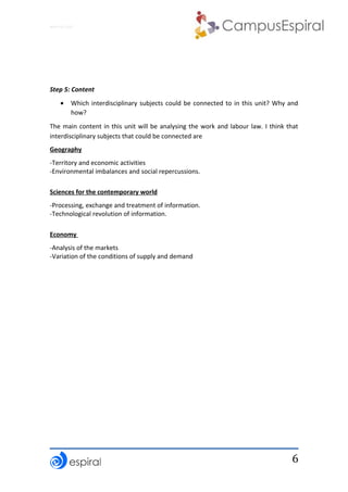 Module 1 activity clil unit plan template | DOC