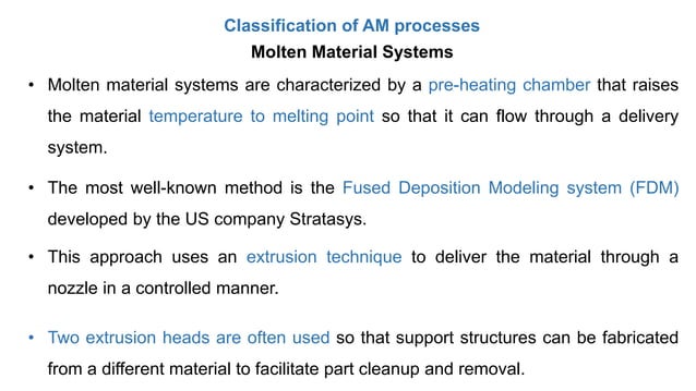 Module 1 Additive Manufacturing | PPTX | 3-D Graphics | Computer ...