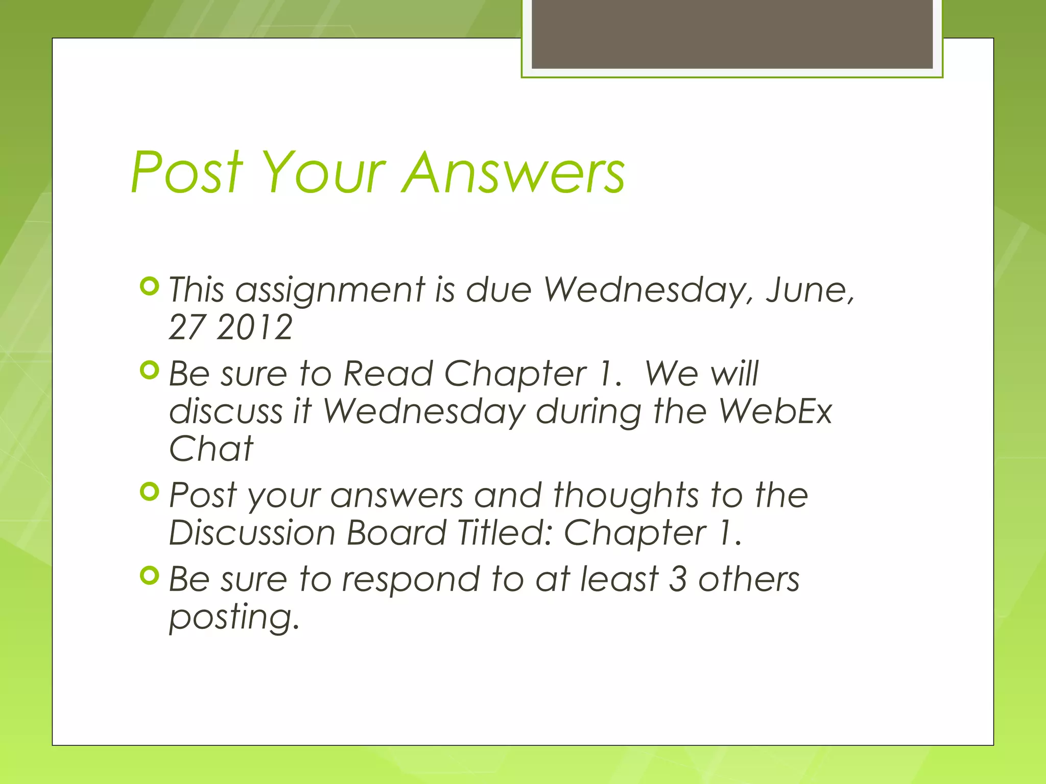 Module 1 assignment 2 2 | PPT