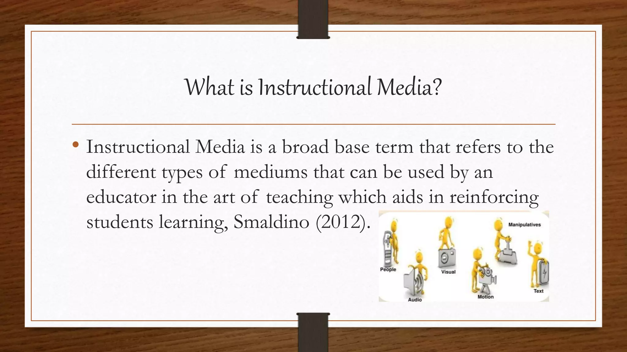 Module 1 assignment instructional media | PPTX