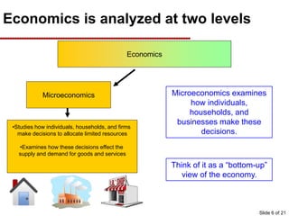 Economics-The Study of Choice | PPSX