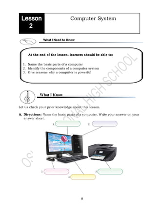 Module 1 basic competencies | PDF