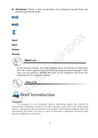 Module 1 basic competencies | PDF | Internet for Beginners | Internet