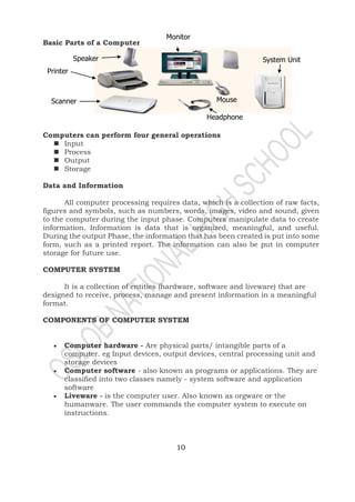 Module 1 basic competencies | PDF | Internet for Beginners | Internet