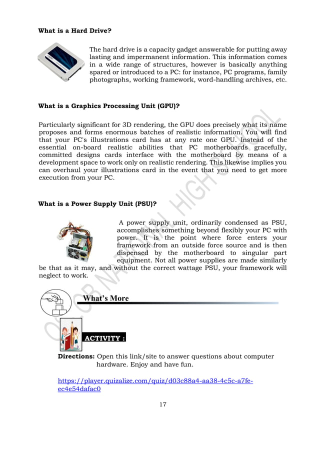 Module 1 basic competencies | PDF | Internet for Beginners | Internet