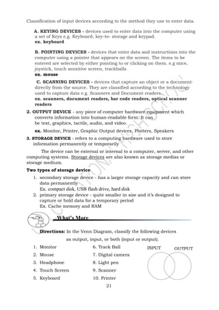 Module 1 basic competencies | PDF | Internet for Beginners | Internet