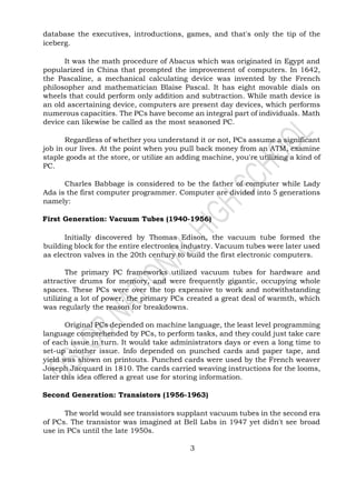 Module 1 basic competencies | PDF