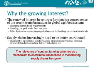 Module 1: Basic concepts in contract farming | PPTX