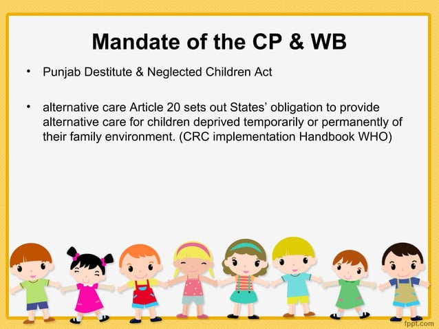Module 1: Child Protection in Pakistan, Basic Concepts and Alternative ...