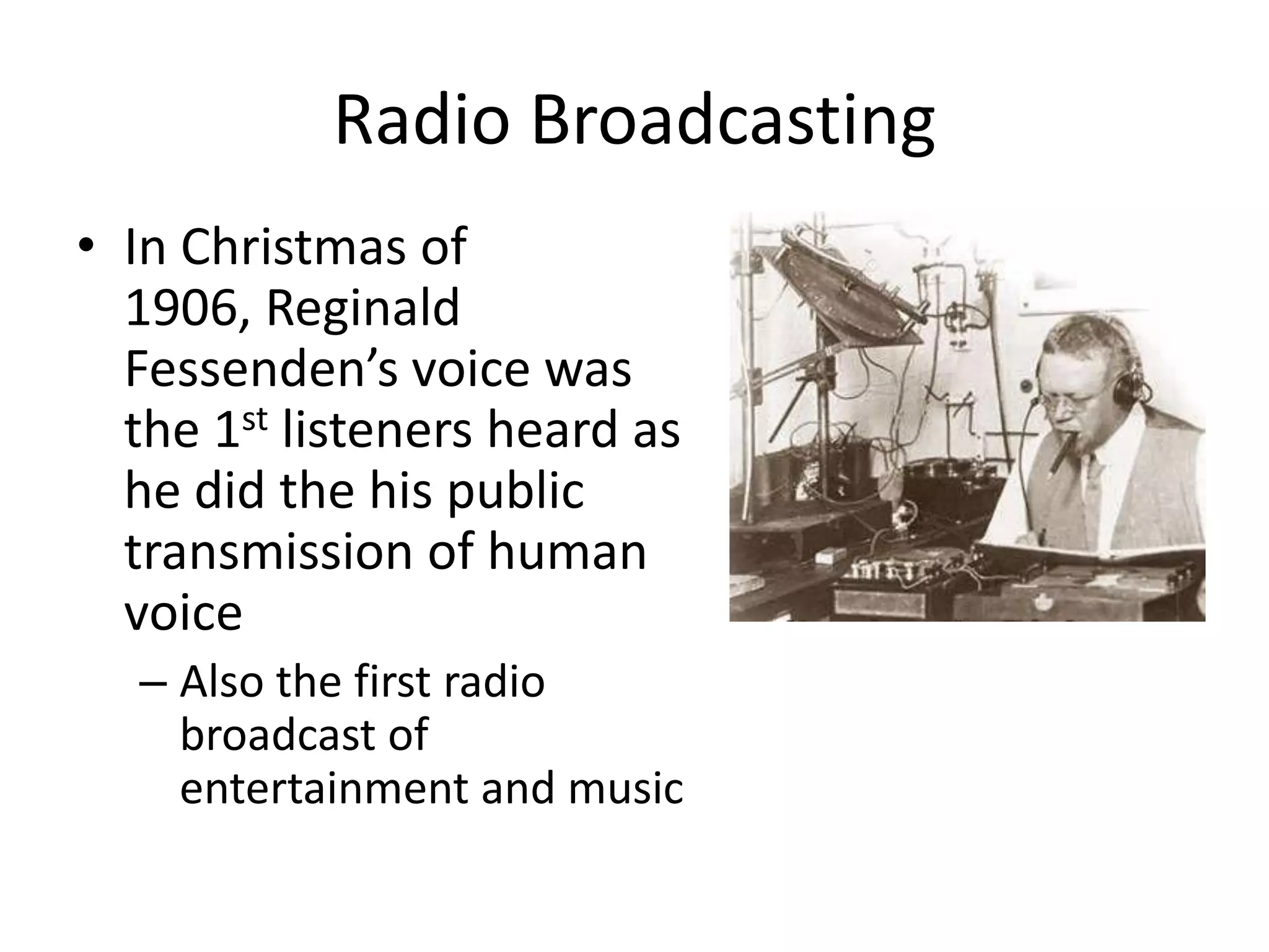 Broadcast History | PPTX