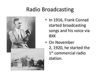 Broadcast History | PPTX
