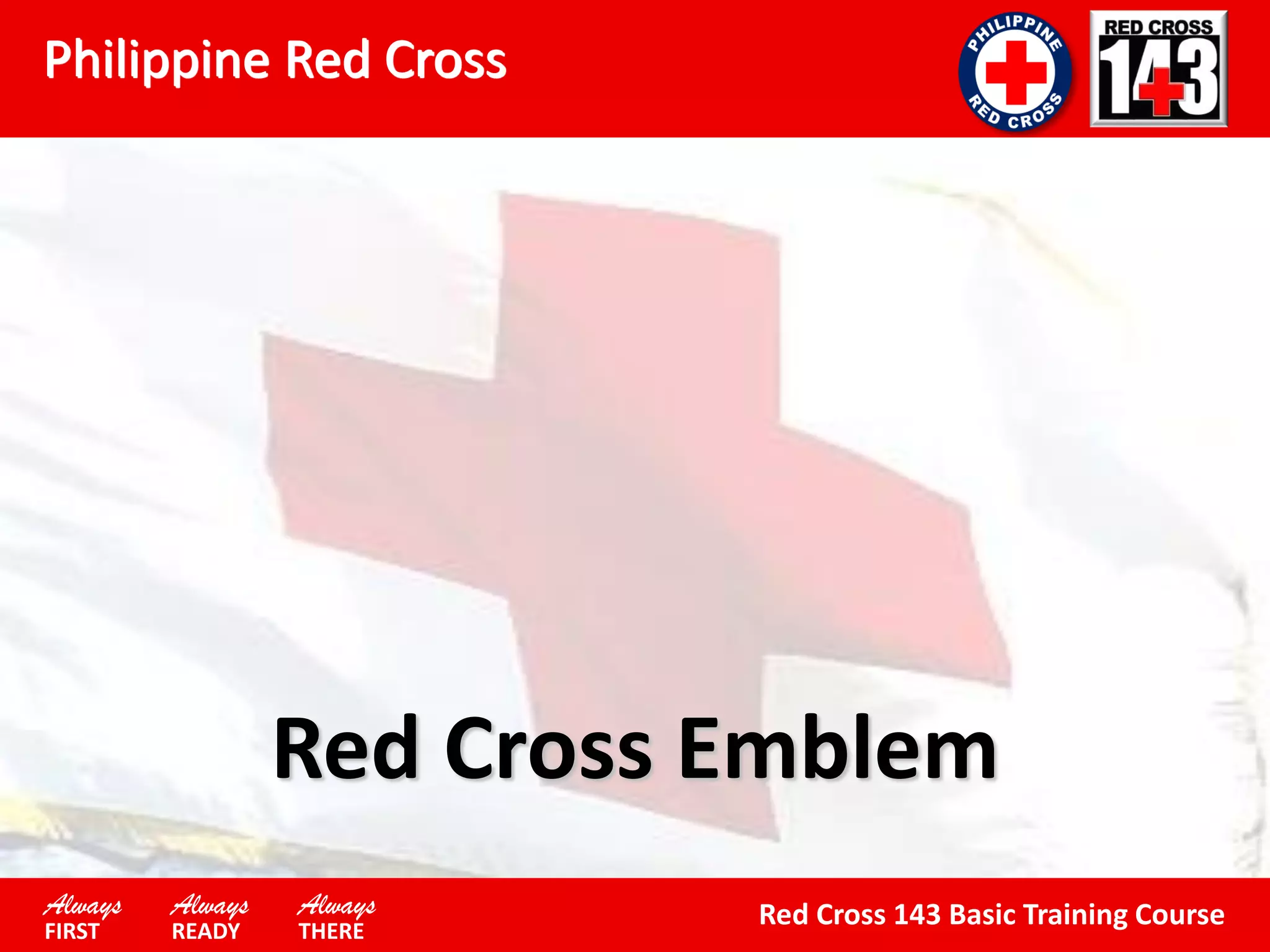 From Philippine Red Cross-BTC Module 1 | PDF
