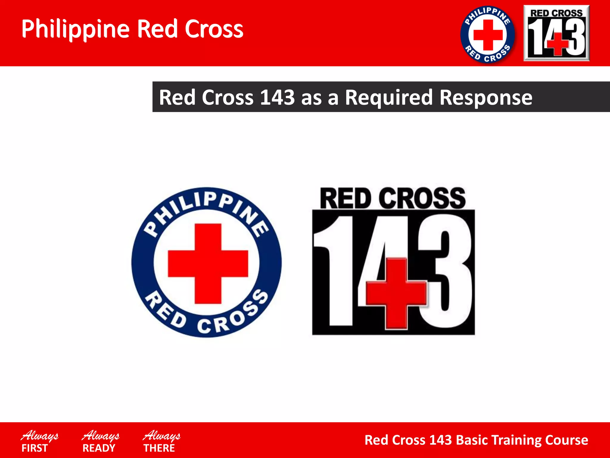 From Philippine Red Cross-BTC Module 1 | PDF