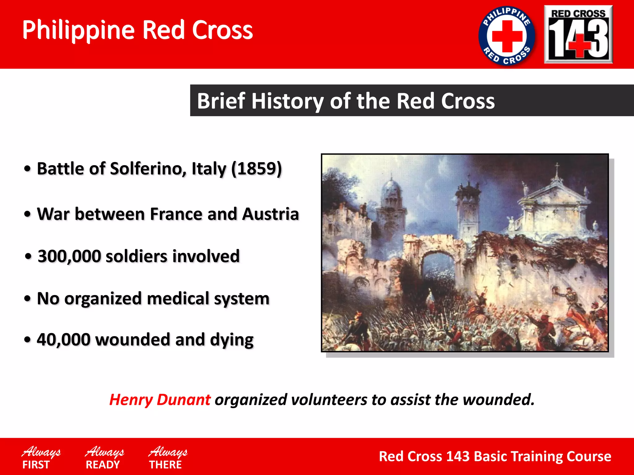 From Philippine Red Cross-BTC Module 1 | PDF