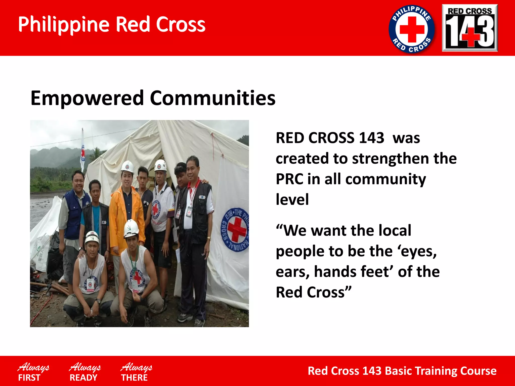 From Philippine Red Cross-BTC Module 1 | PDF
