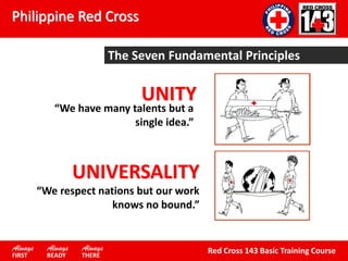 From Philippine Red Cross-BTC Module 1 | PDF