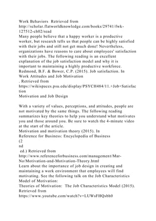 MODULE 1 CASE ASSIGNMENTManaging Individual BehaviorAssignment O.docx