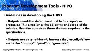 Programming Design Tools | PPTX