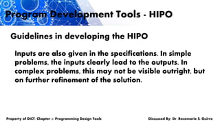 Programming Design Tools | PPTX